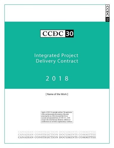 CCDC Documents Archives - Ontario General Contractors Association | OGCA.ca