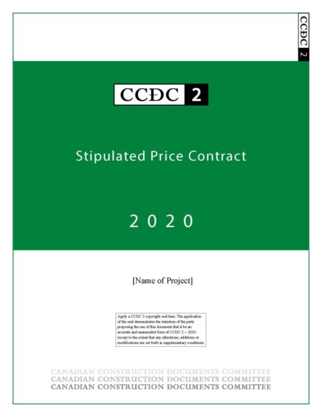 CCDC 9 Seal - Statutory Declaration for CCDC 9 A & 9B - Ontario General ...