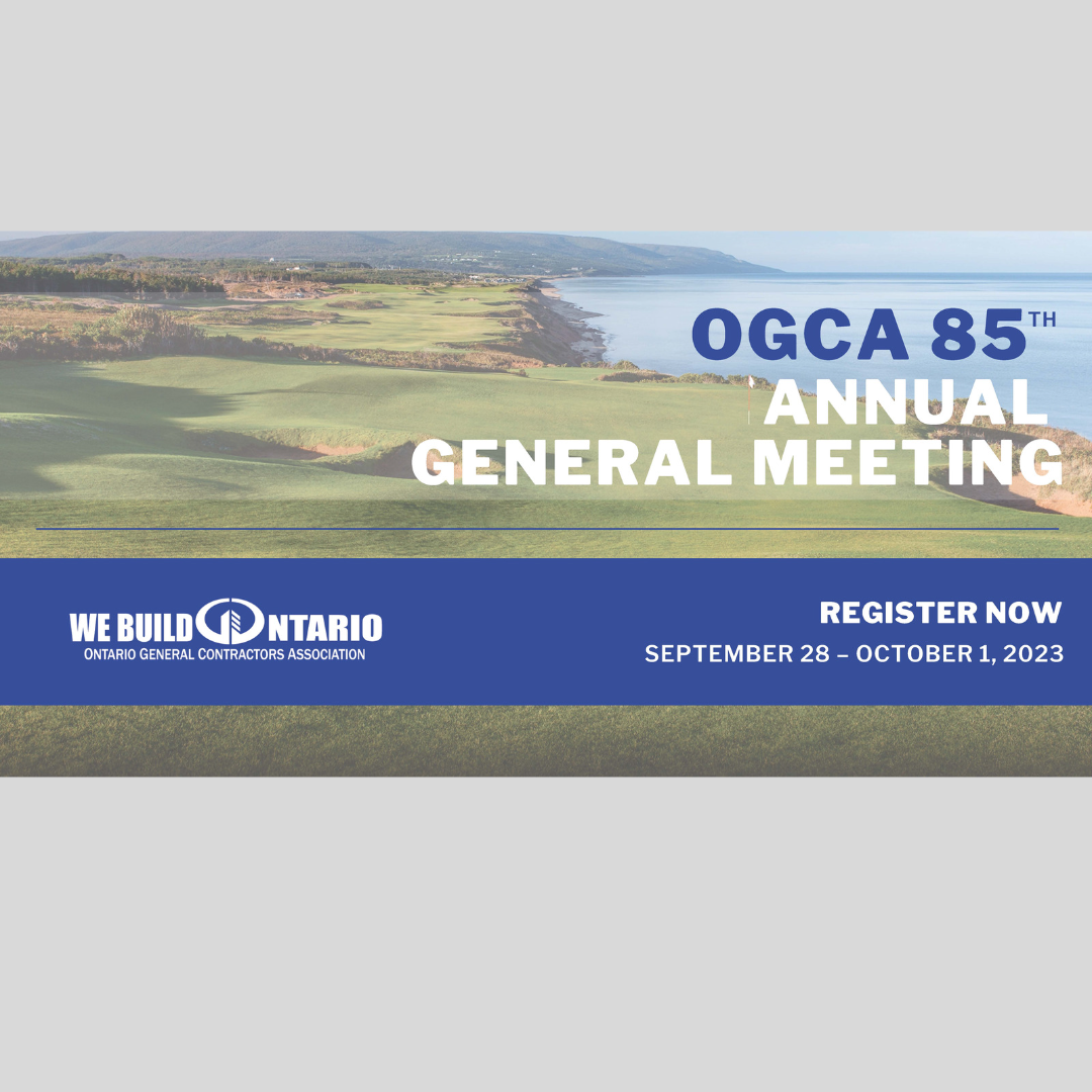 Ontario General Contractors Association | OGCA.ca - We Build Ontario